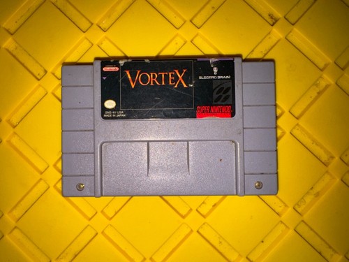 Vortex (Super Nintendo, SNES 1994) Authentic Cartridge Only Not Tested ...