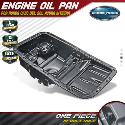 Engine Oil Pan Sump for Acura Integra Honda Civic 1992-2001 l4 1.6L 1 ...