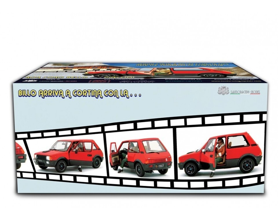 LAUDORACING-MODELS 1:18 Jerry Calà Billo Innocenti De Tomaso Turbo 1983 ...