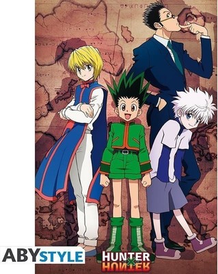 Gadget - Hunter X Hunter: ABYstyle - Heroes (Poster 91,5X61 Cm) - Gb ...