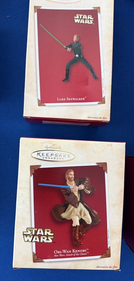 Lot of 26 - Hallmark Star Wars Ornaments Hans, Chewbacca, Skywalker New ...
