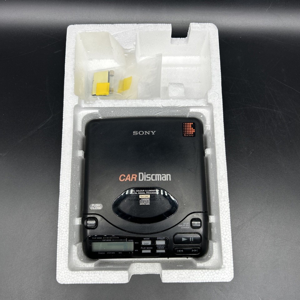 Sony Car Discman D-808K Portable CD Player with Original Box | eBay