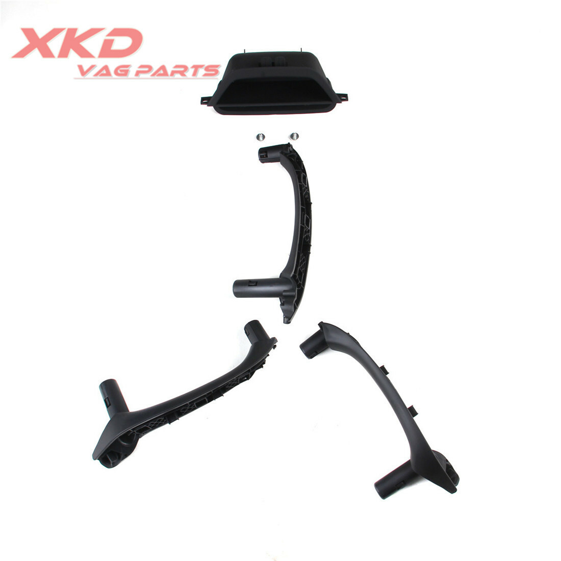 LHD Black ABS Inner Interior Door Handle Cover Fit For BMW F26 X3 X4 ...