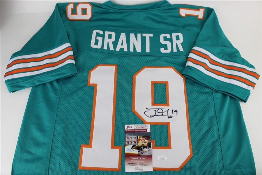 Jakeem Grant Sr Signed Miami Dolphins Jersey (JSA COA) Texas Tech Wide ...