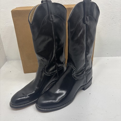 New Black Roper Boots Size 8.5 Good For Every Day Use 3-7 | eBay