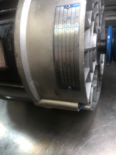 Wascomat Washer W184 50 Pound Motor 220v 3 Phase New Bearings , Elmo ...