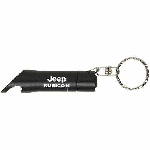 Rubicon Key Ring Black Keychain Flashlight Bottle Opener 718544387029| eBay