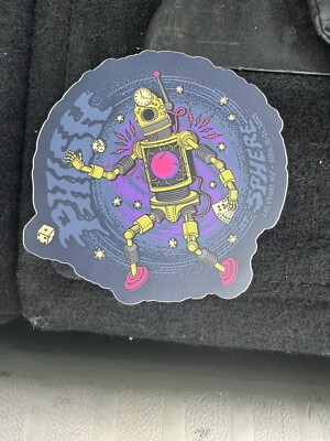 Phish Sphere Run Robot Sticker | eBay
