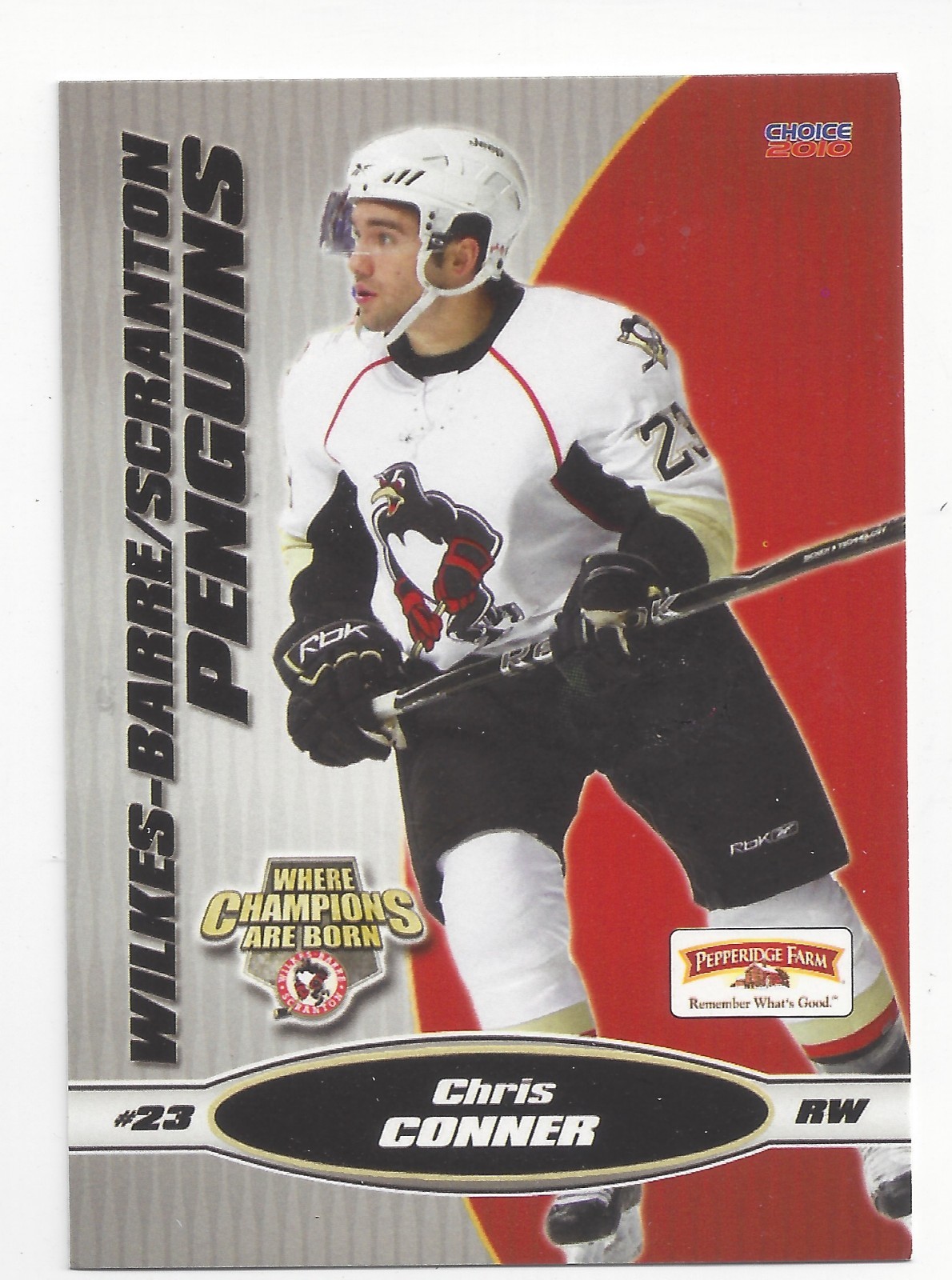 2009-10 Wilkes-Barre/Scranton Penguins (AHL) Chris Conner | eBay.de
