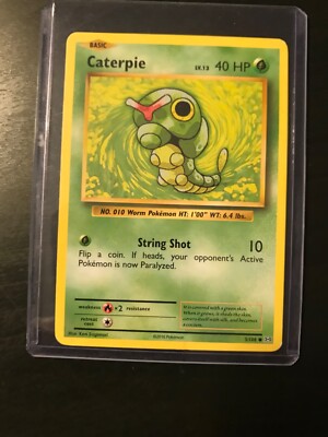 First edition caterpie | eBay