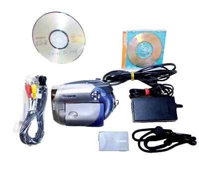 Canon DC201 E Mini DVD-R, -RW, DL Camcorder, 16:9, 2,7“ LCD, Ideal für ...