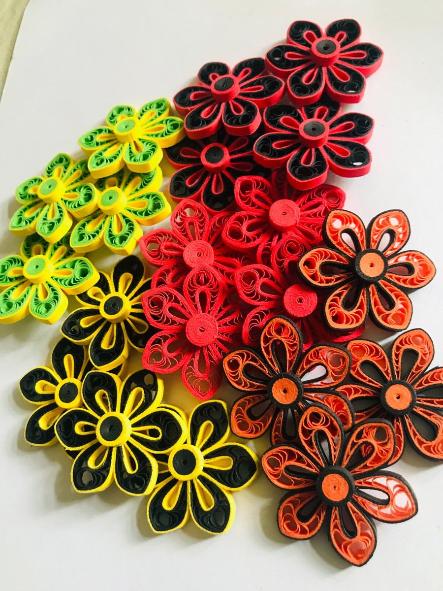 Paper Quilling Flower Designs
