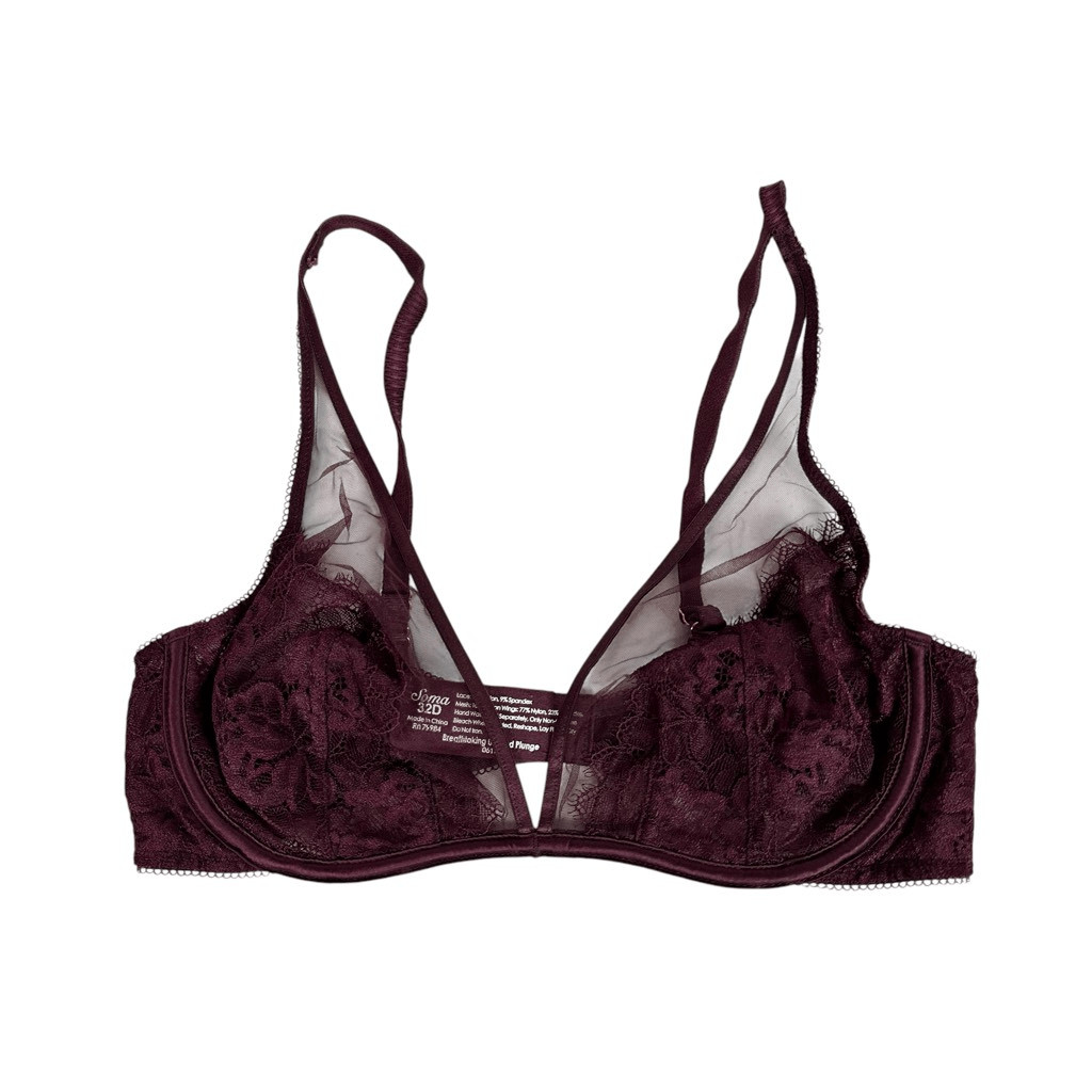 Soma 32D Breathtaking Unlined Plunge Bra - Gem