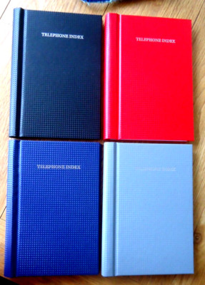 TELEPHONE & ADDRESS INDEX BOOK - A-Z - SPIRAL TOP QUALITY HARDBACK - A ...