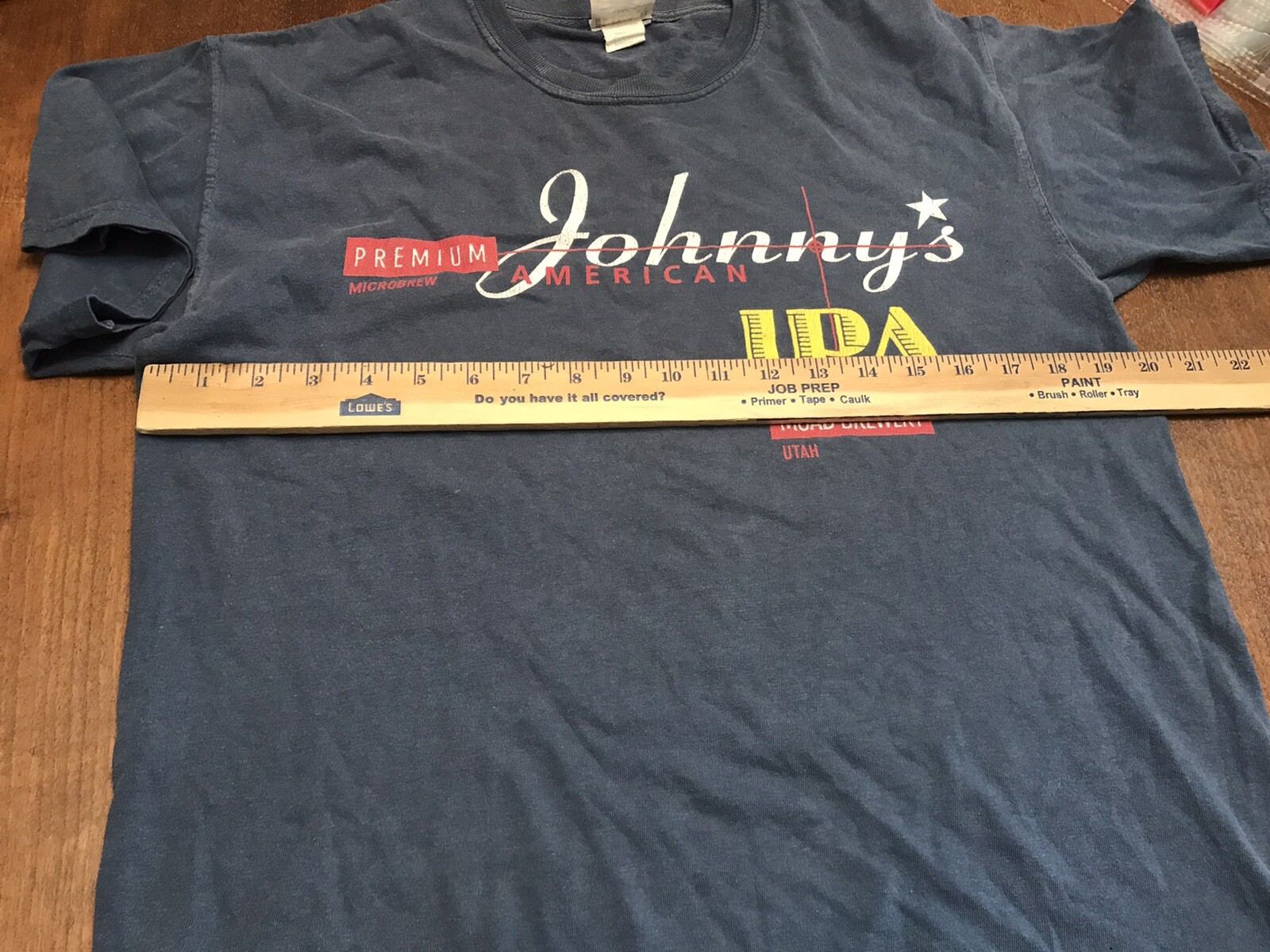 Moab Brewery Utah Johnny's American IPA Microbrew Men's cotton T-shirt ...