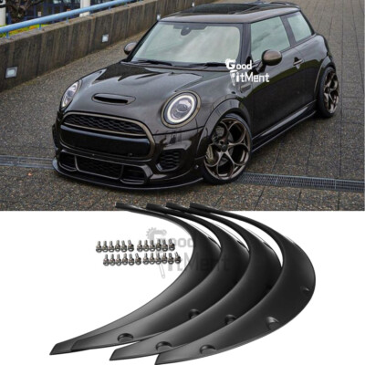 For Mini Mini Cooper S R53 F56 4x 4.5" Fender Flares Wheel Arches Wide ...