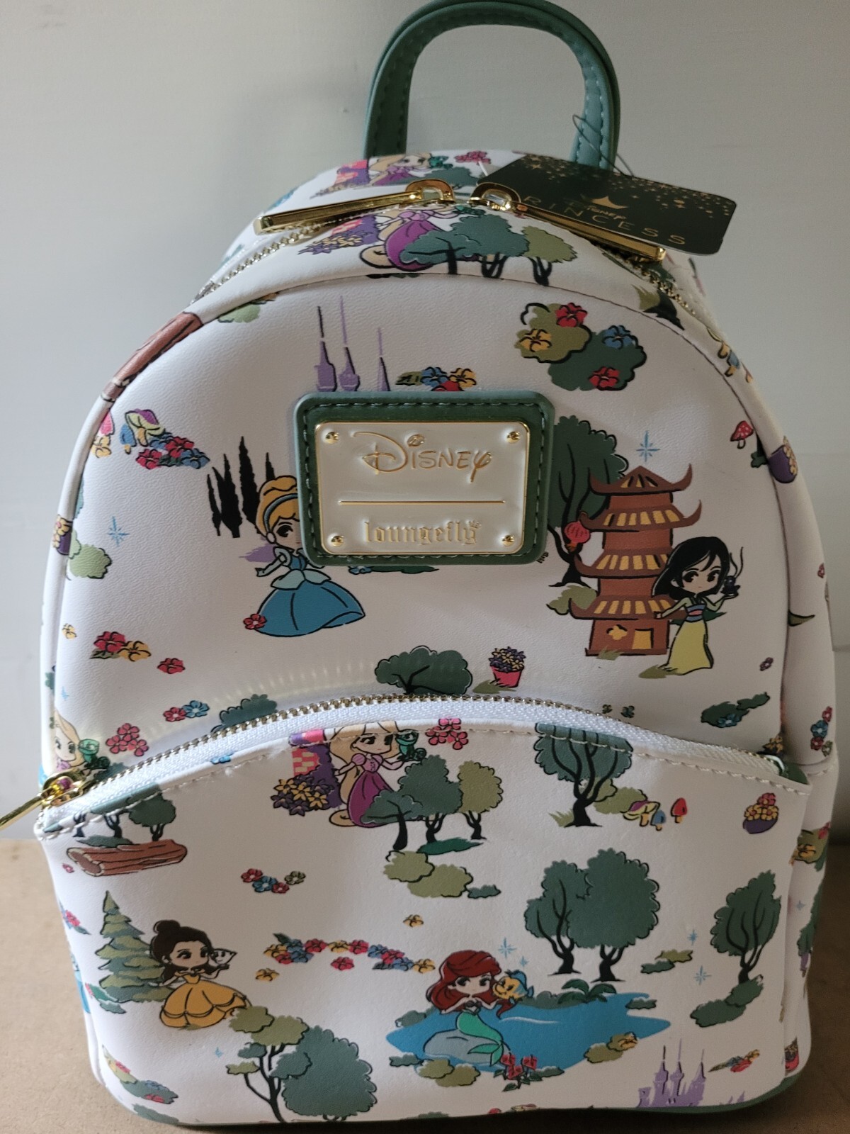 Loungefly Disney Princess Landscape Mini Backpack | eBay