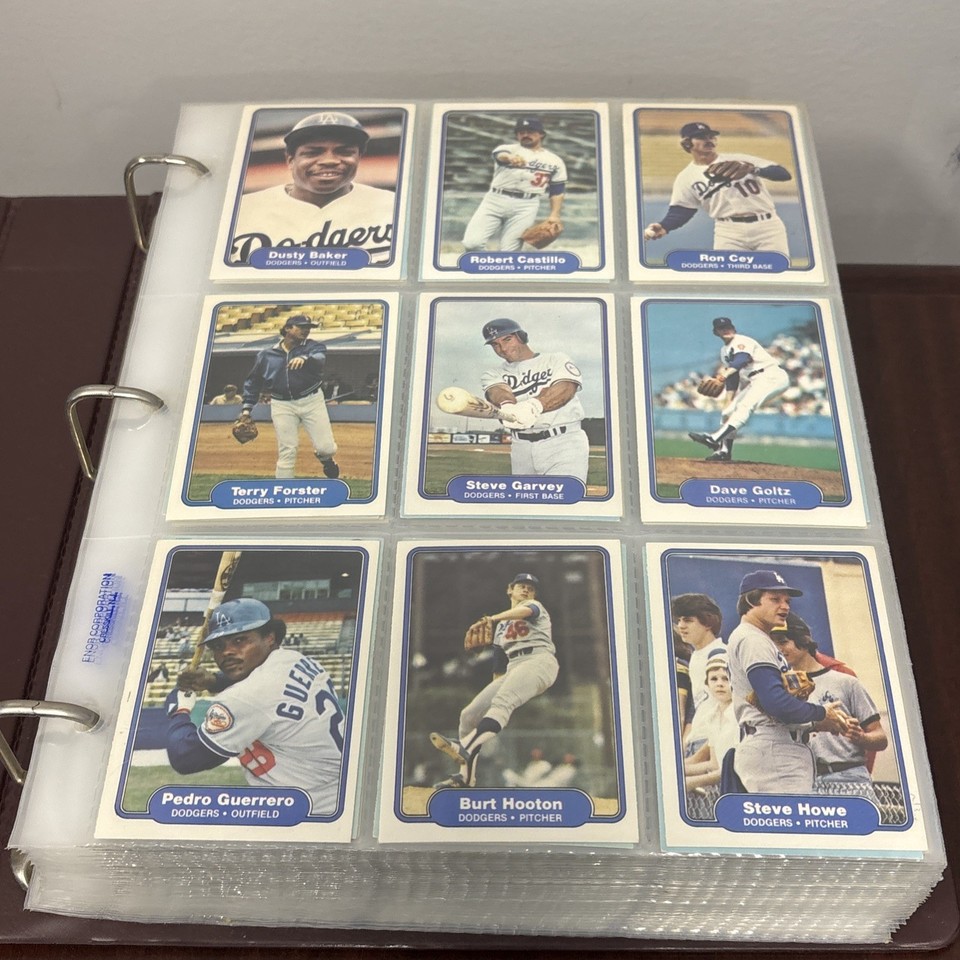 1982 Fleer Baseball Complete Set #1-660 Cal Ripken Jr. Rookie Card | eBay
