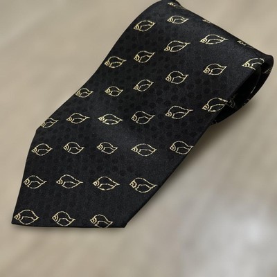 Yves Saint Laurent Fish Pattern Tie Classic Necktie Made in France ...