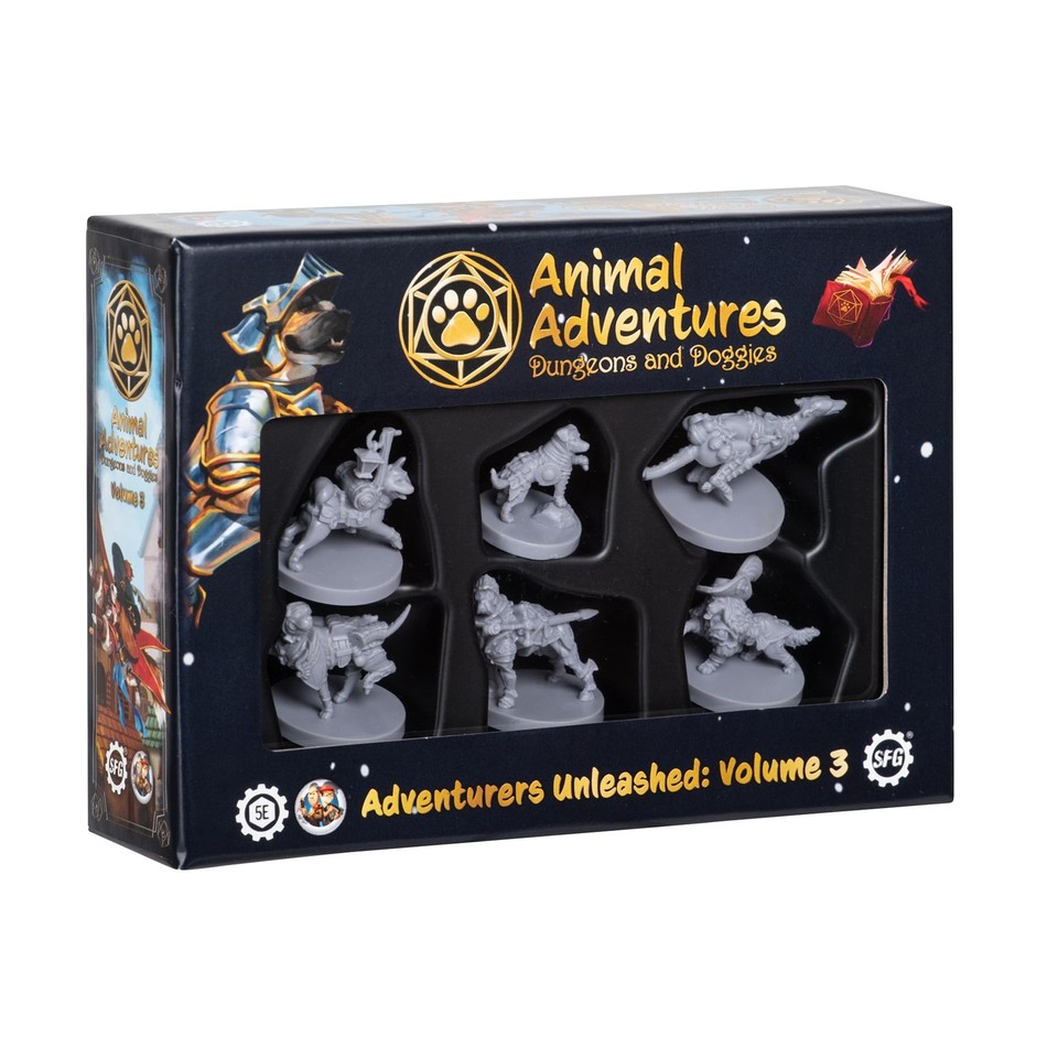 Steamforged Animal Adventures:Dungeons&Doggies Adventures Unleashed Rpg | eBay