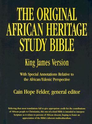 Original African Heritage Study Bible by Cain Hope Felder (2007 ...