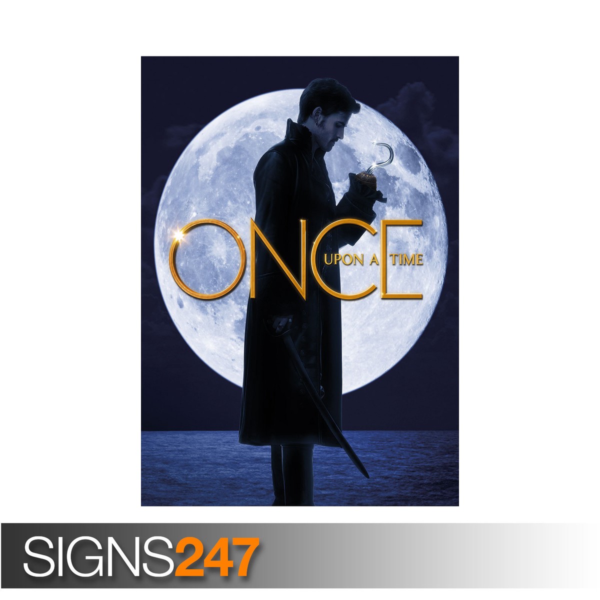 Once Upon A Time Season 2 Poster Hook Once Upon Time Poster