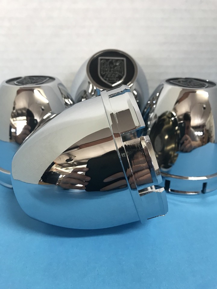 4 NEW CENTERLINE CAPS 5 LUG CENTERLINE WHEELS W (10) 3/4 & (10) 1.37 ...
