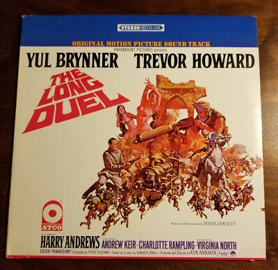 The Long Duel, soundtrack, vinyl LP, ATCO #SD33-228, STEREO, Patrick ...