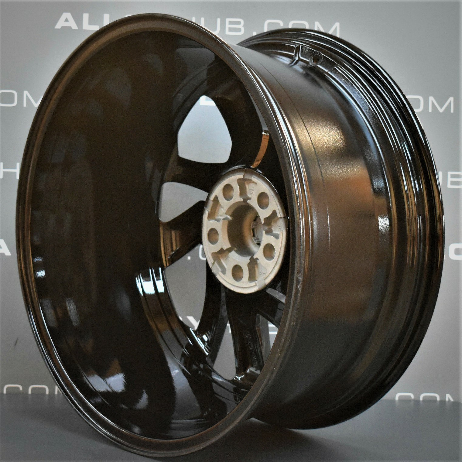 GENUINE RANGE ROVER SPORT 5085 5 SPOKE 21" INCH BLACK ALLOY WHEELS X4 ...