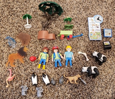 Playmobil 3145 Zoo Set Figures and Accessories | eBay