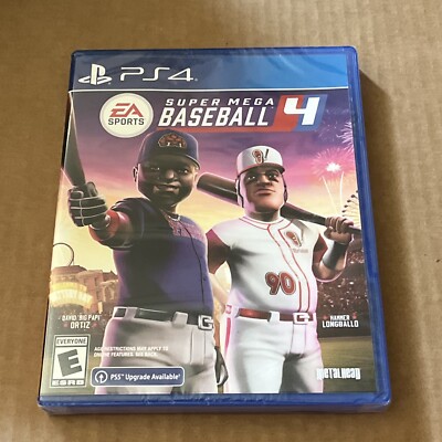 Super Mega Baseball 4 - Sony PlayStation 4 PS4 EA Game Brand New Sealed ...