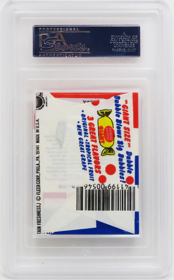 1986 Fleer Basketball Wax Pack - (Encapsulated / Graded PSA 8) (D ...