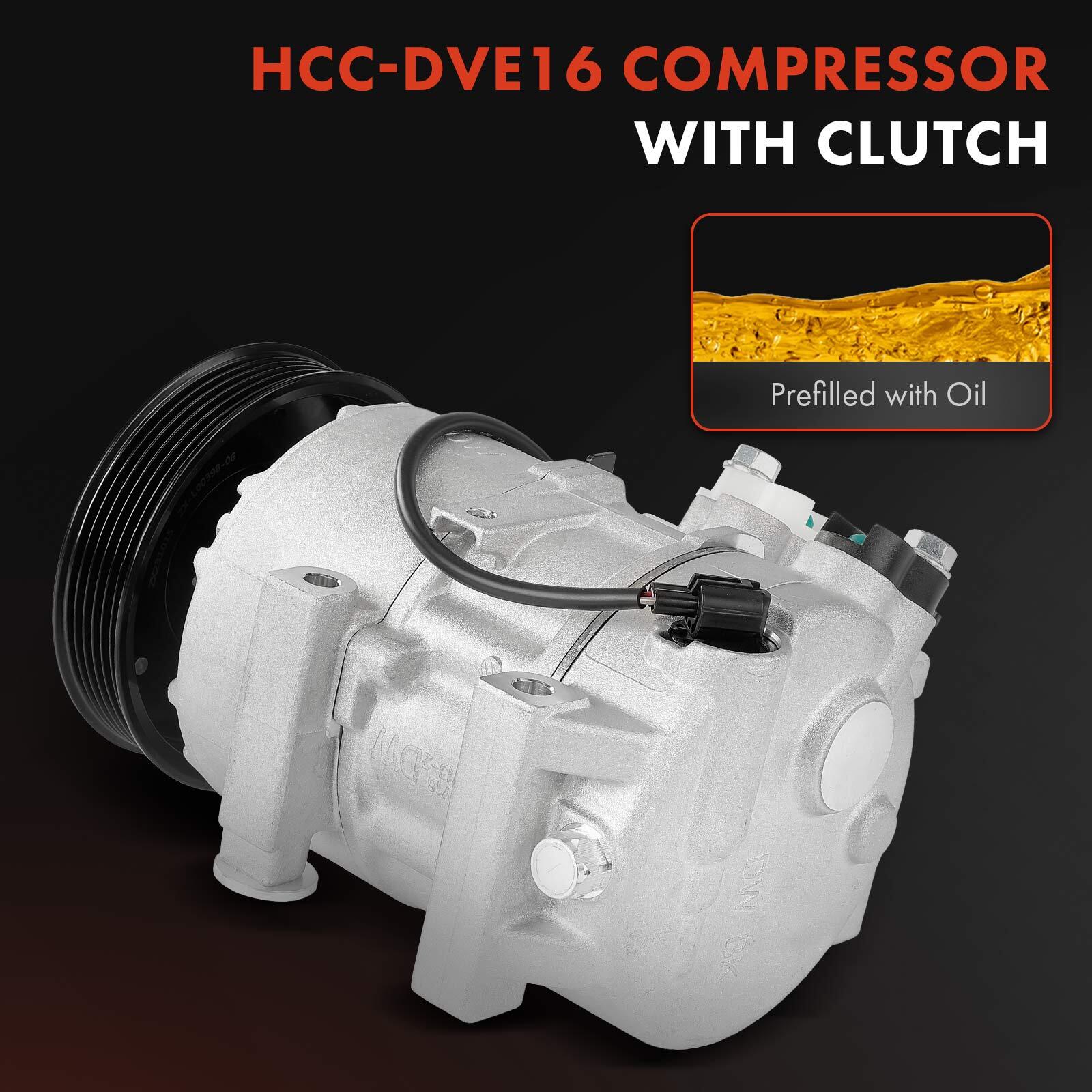 A/C AC Compressor with Clutch for Hyundai Genesis Coupe 2013-2014 3.8L ...