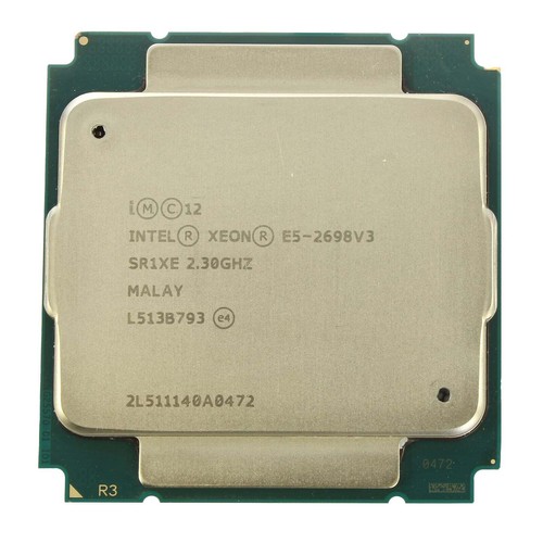 Intel CPU Xeon E5-2698 v3 16-Core 2,3GHz 40M 9.6 GT/s 135W FCLGA2011-3 ...