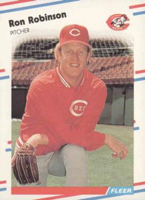 #247 Ron Robinson - Cincinnati Reds - 1988 Fleer Baseball | eBay