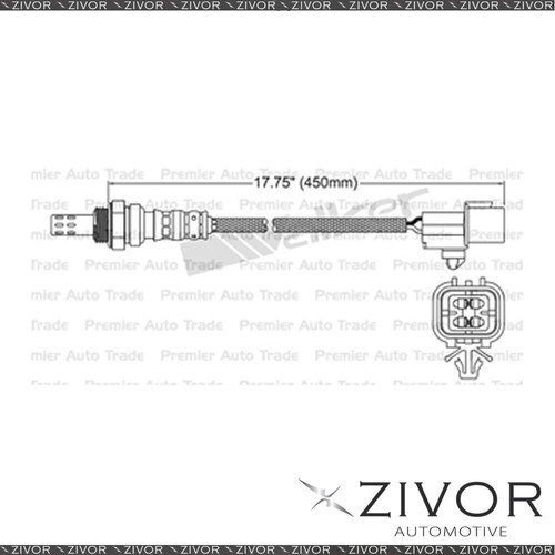 PAT PREMIUM Pre-Catalytic Oxygen Sensor For Kia Optima GD 2.4 G4JS 4 ...