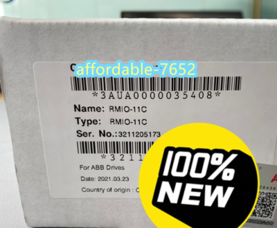 NEW ABB RMIO-11C IO board control board FedEx or DHL or UPS Fast ...