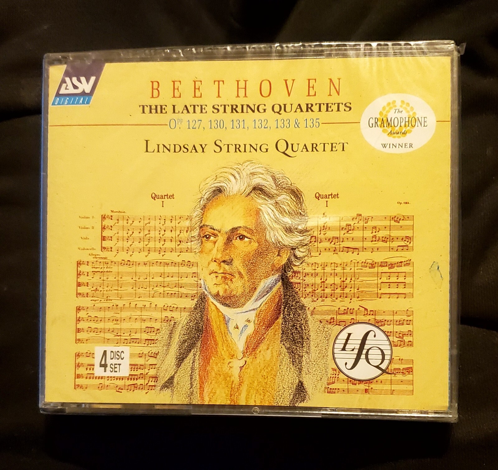 Beethoven: The Late String Quartets (CD, Feb-1988, 4 Discs, ASV) for ...