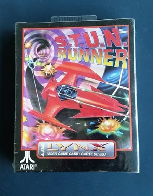 S.T.U.N. RUNNER Atari Lynx NEW Factory Sealed STUN RUNNER | eBay