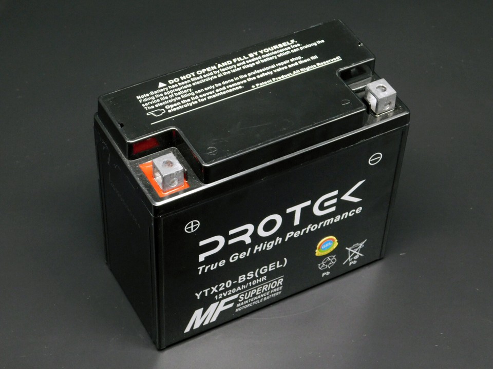GYZ20H YTX20-BS YTX20H-BS YB16-B-CX 12V Sealed Motorcycle GEL Battery ...