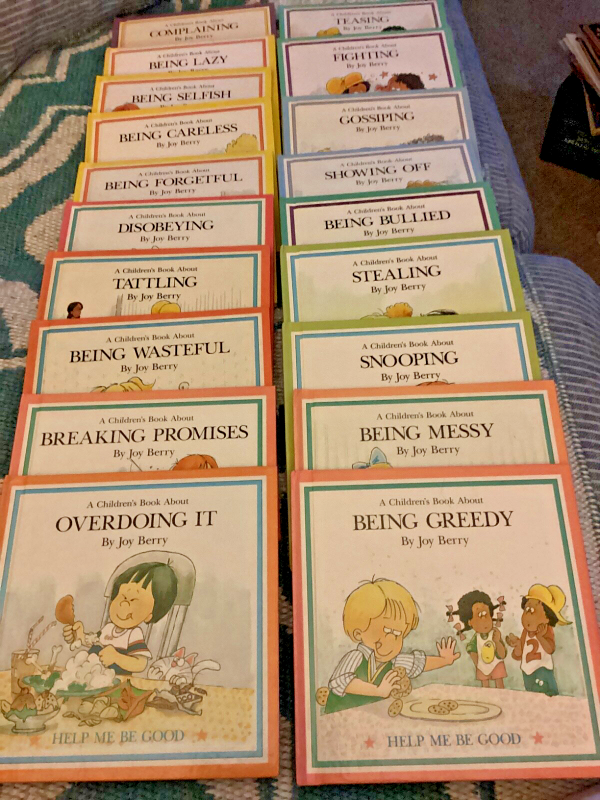 Lot of 18 “HELP ME BE GOOD”Books by Joy Berry Hardcovers 1988 | eBay