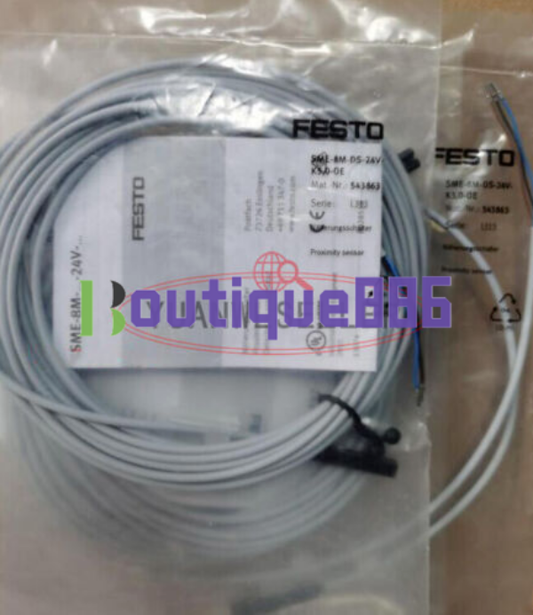 1pcs new for FESTO SME-8M-DS-24V-K5.0-OE Magnetic Switch SME-8M-DS-24V ...