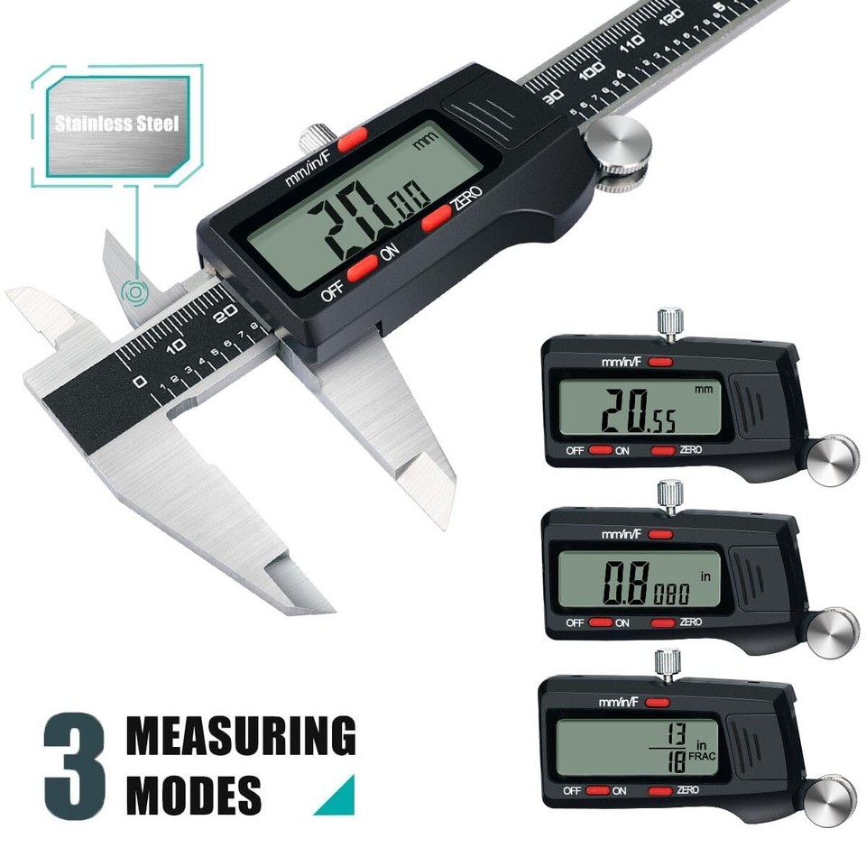 Caliper Measuring Tool, Digital Micrometer Caliper Tool, Vernier ...
