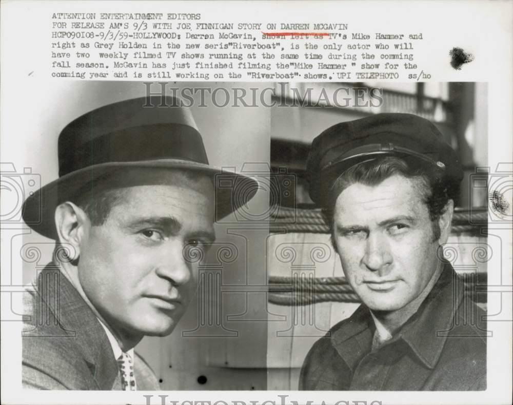 Darren Mcgavin Et Mike Hammer Mickey Spillane's Mike Hammer (1958