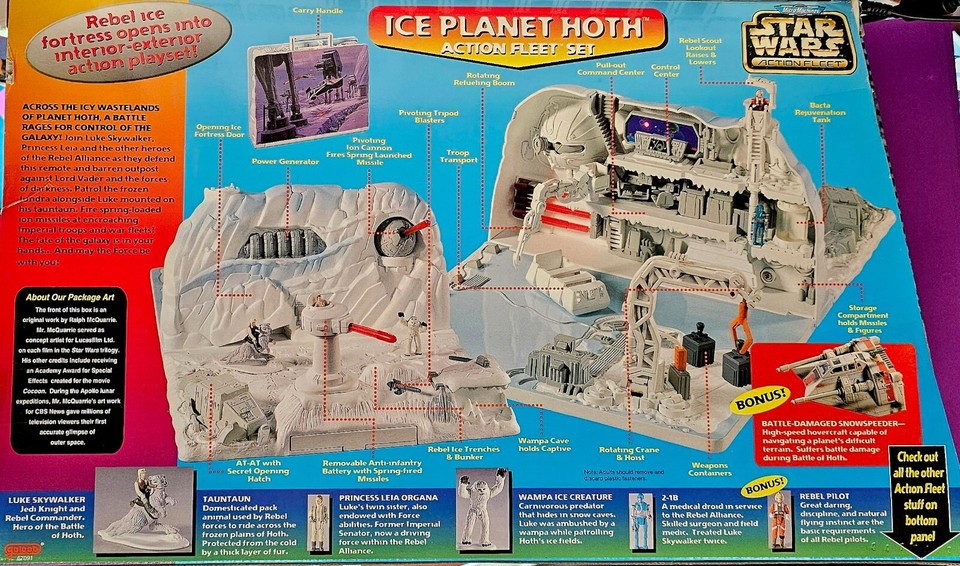 Galoob 65872 Micro Machines Star Wars Ice Planet Hoth NIB | eBay