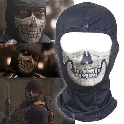 UK Hot Selling COD19 : MW2 Ghost Simon Riley 's Skull Mask Balaclava ...