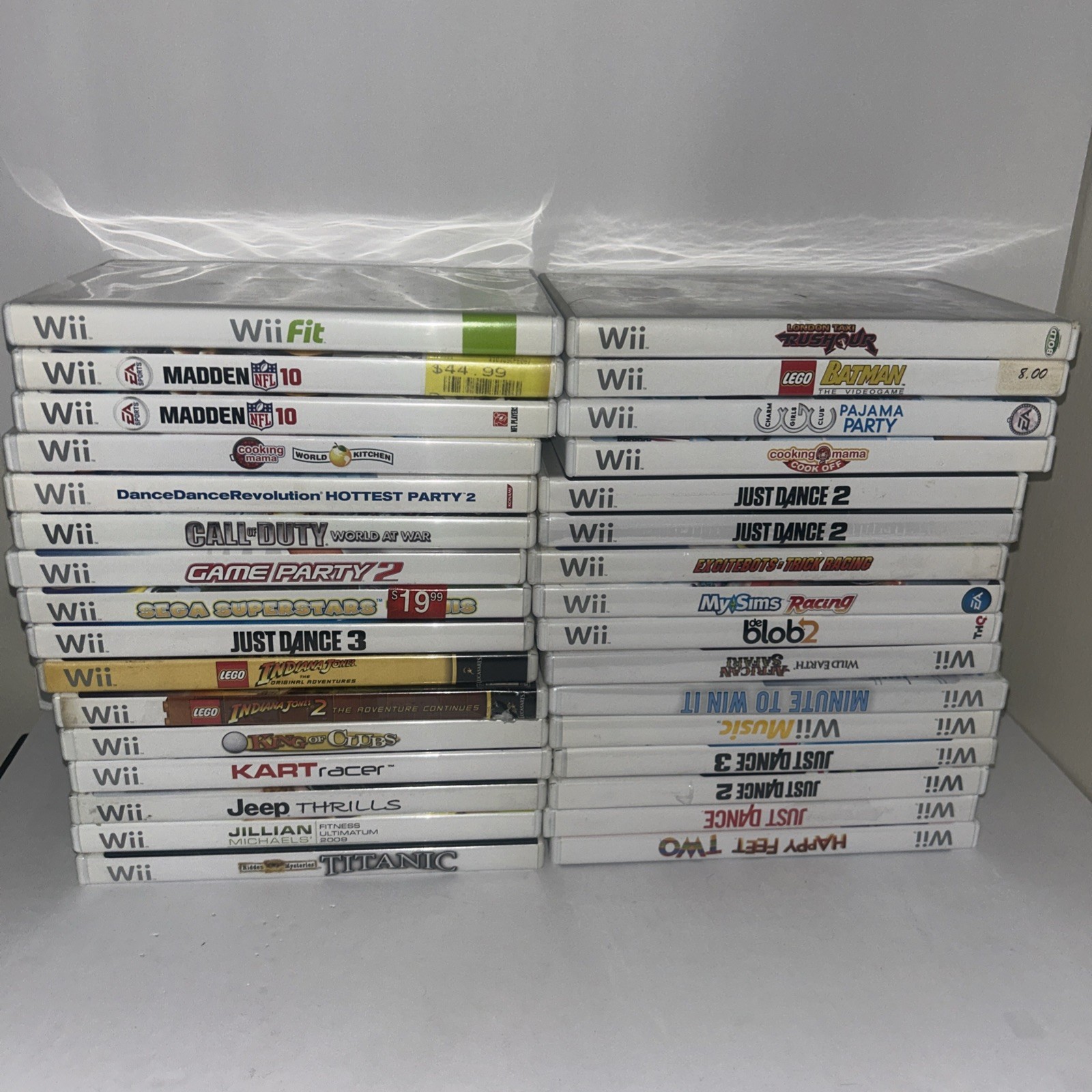 Lot of 32 Wii Games | eBay