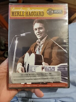 Merle Haggard, Legendary Performances (DVD, 2008) Brand New & Sealed ...