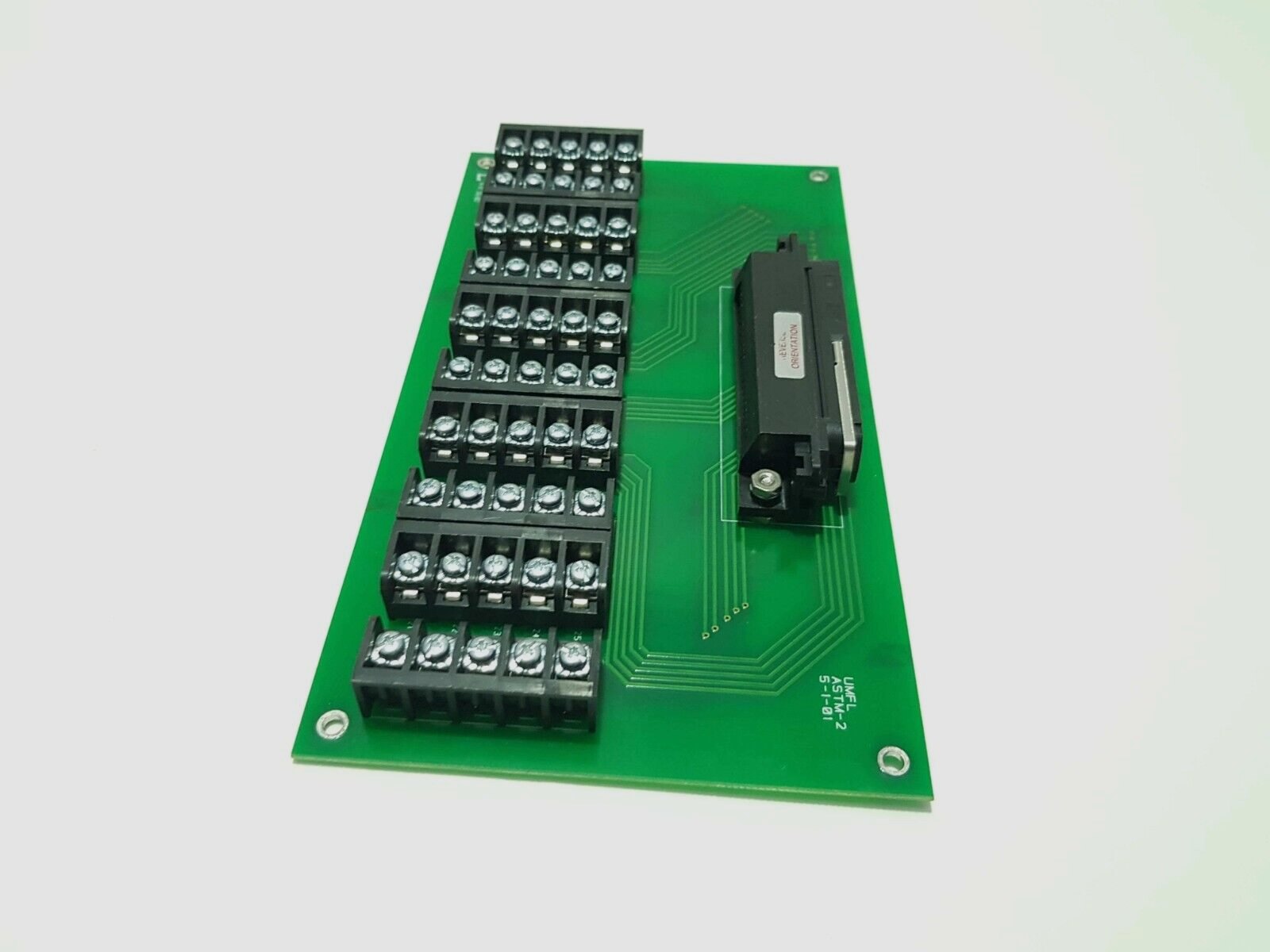 HOSE-MCCANN UM-ASTM-7002 TERMINAL CCA 50-PIN RT.ANGLE PCB CARD | eBay