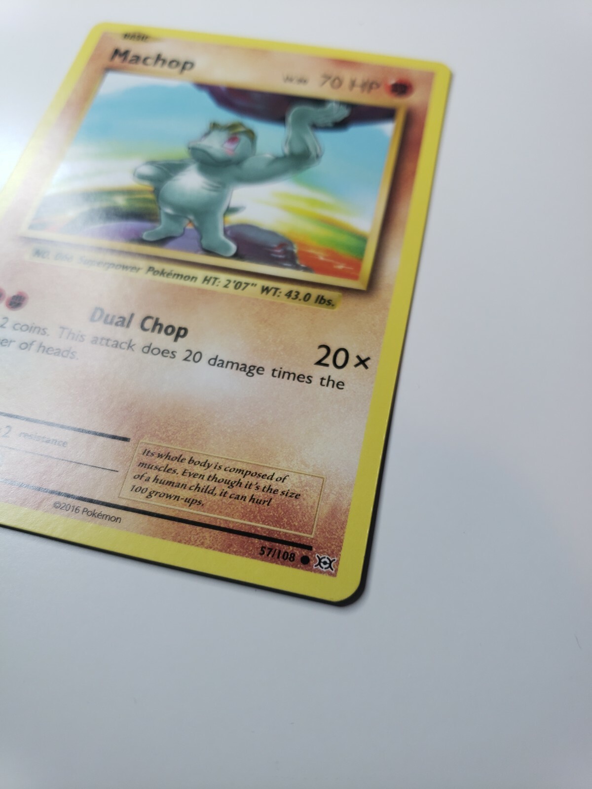 Pokémon TCG Machop XY Evolutions 57/108 Regular Common Card 2016 NM | eBay
